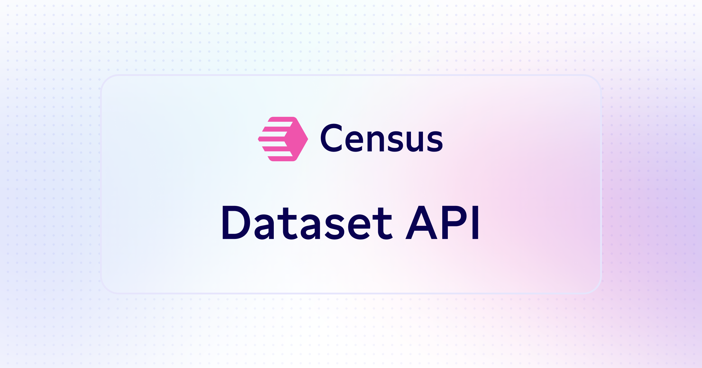 Census Dataset Api